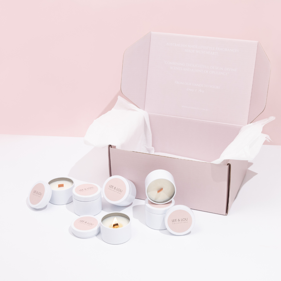 SAMPLE CANDLES – Lee and Lou Collections