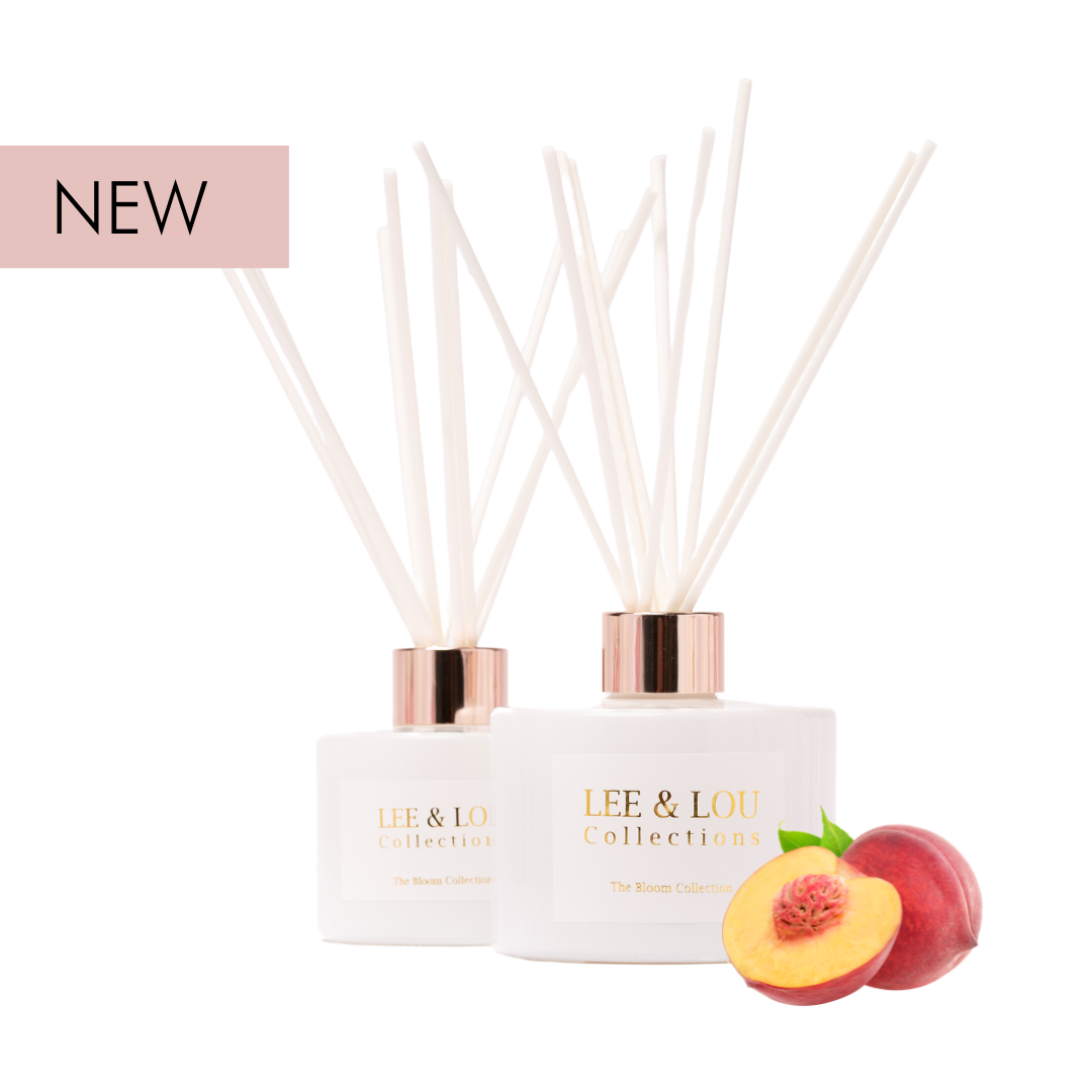 Peach... Please! (Juicy Peach | Vanilla | Leafy Green) - Scented Diffu ...