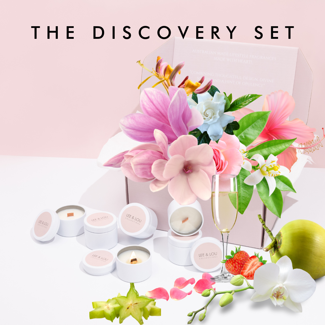 THE DISCOVERY SET - 19 Sample Candles – Lee and Lou Collections