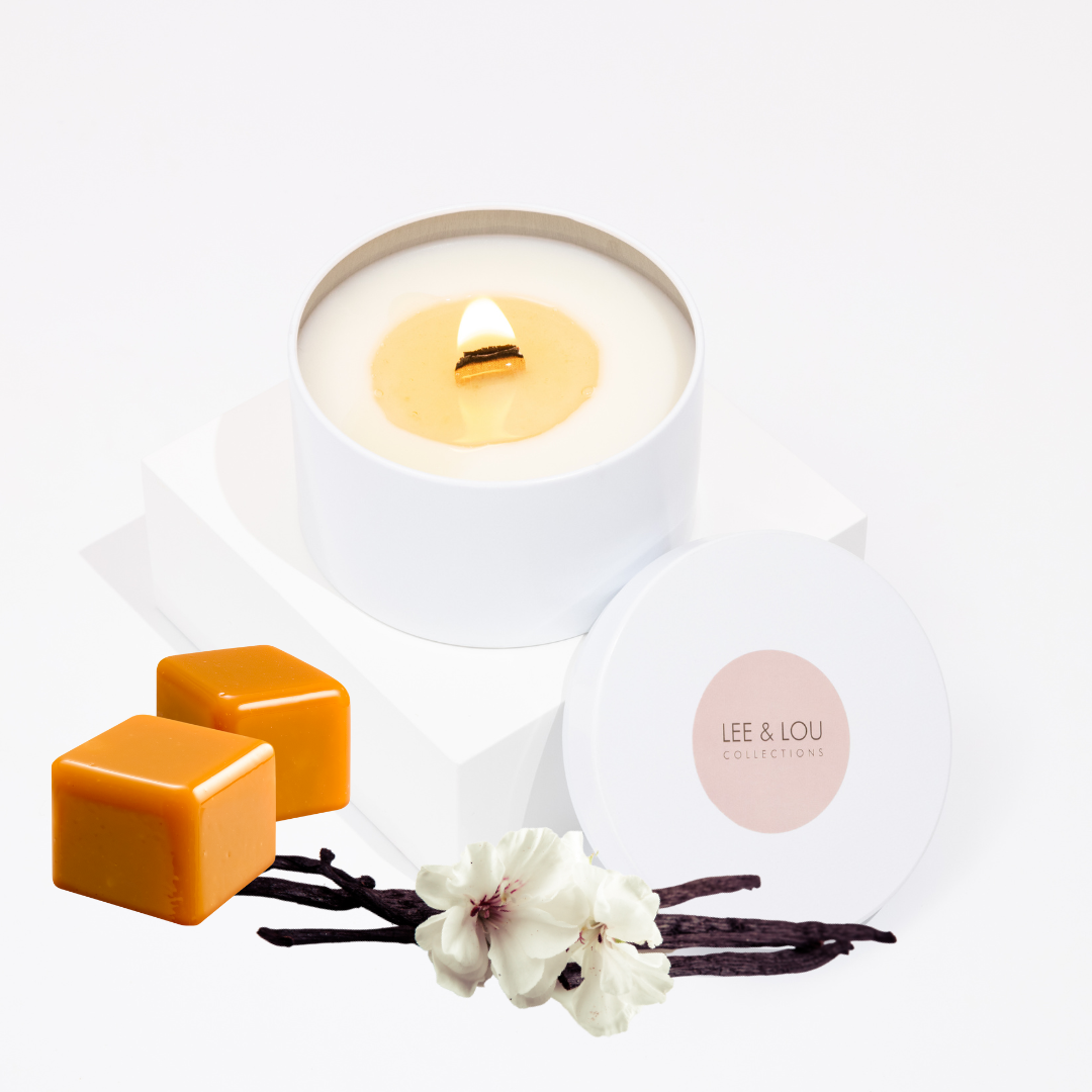 Vanilla Caramel - Sample Candle – Lee and Lou Collections